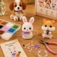 Tiny 3D Beaded Animal DIY Kit, Detailed Production Guidance, Craft ...