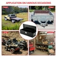 Aluminum Underbody Truck Tool Box, Lockable Waterproof Diamond Plate ...