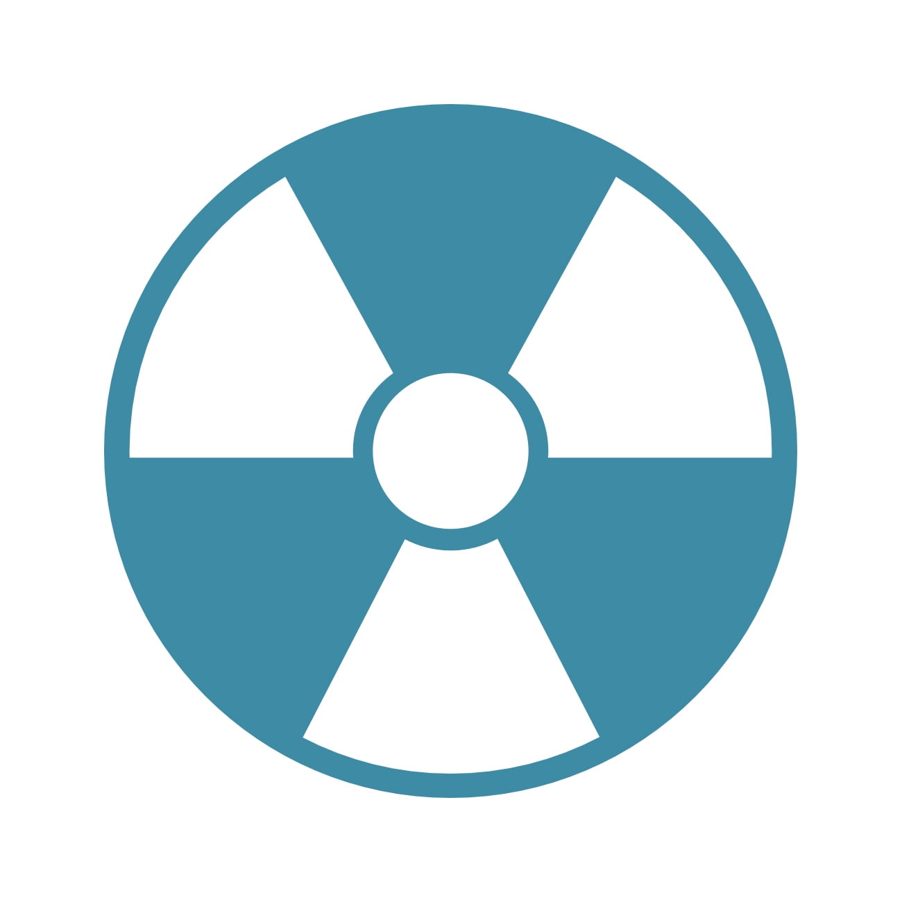 Radioactive Symbol Sticker Decal Die Cut - Self Adhesive Vinyl ...