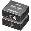 HDMI ARC to RCA Converter, RYXN HDMI ARC Audio Extractor 192khz ...