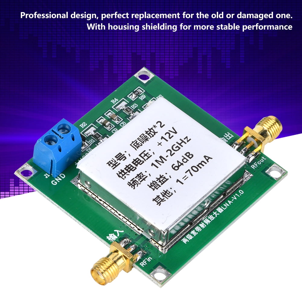 Módulo amplificador, módulo amplificador RF de banda ancha LN D RF Materiales ecológicos ...