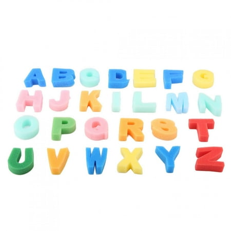 Colorful Letters , Sponge , For Children Adults Art Hobbyists Art ...
