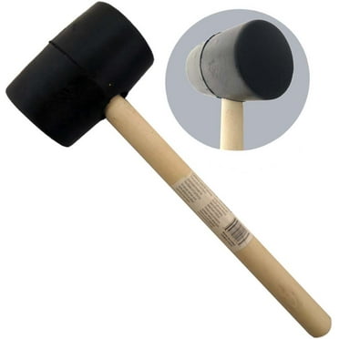 HART 16-Ounce White Rubber Mallet - Walmart.com
