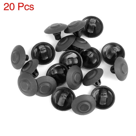 20pcs Hood Insulation Pad Clip Retainer Fastener Rivet Black for ...