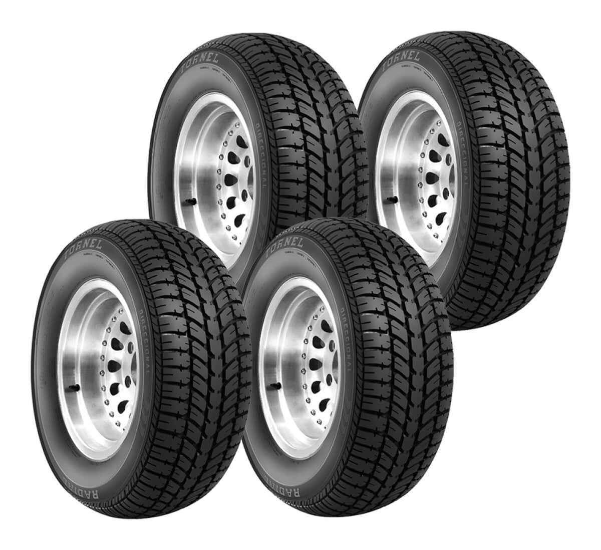 Pack 4 Llantas P185/60R15 TORNEL Direccional 84S TORNEL . | Walmart en línea