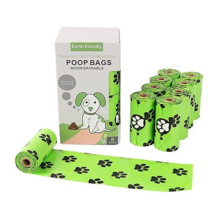Epi degradable dog poop bags garbage bag green pet environmental ...