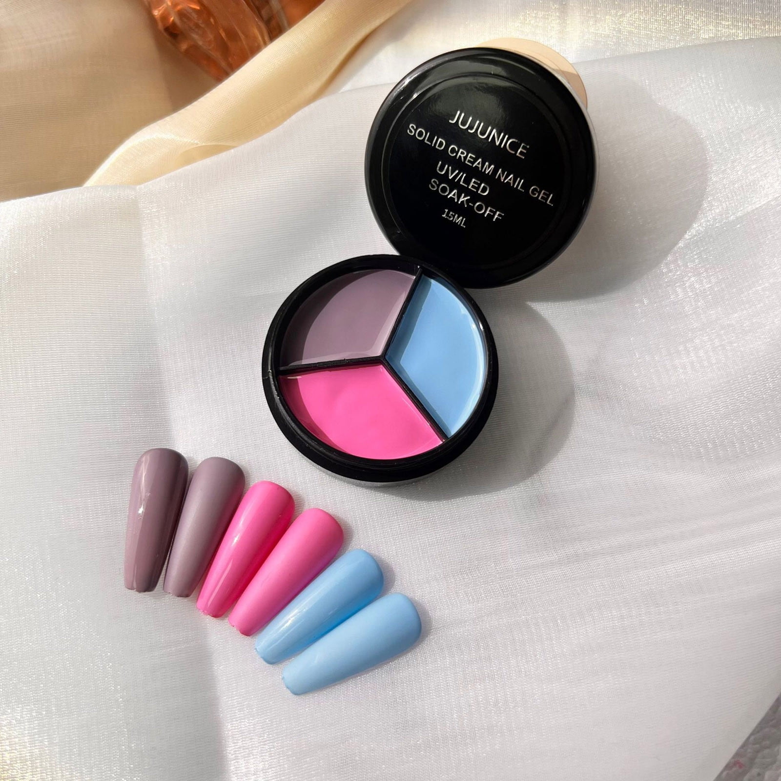 Click here for Fankiway Clearances Nail Supplies Three Color Soli... prices