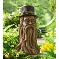 Resin Indoor, Outdoor Tree Man with Hat Garden Sculpture - Walmart.com