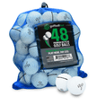 Golf Ball Nut – Recycled Golf Balls for Vice Mix – 5A Mint Quality – 48 ...