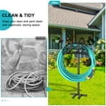 Garden Hose Holder, Freestanding Water Hose Stand, Upgrade 4-Prongs ...