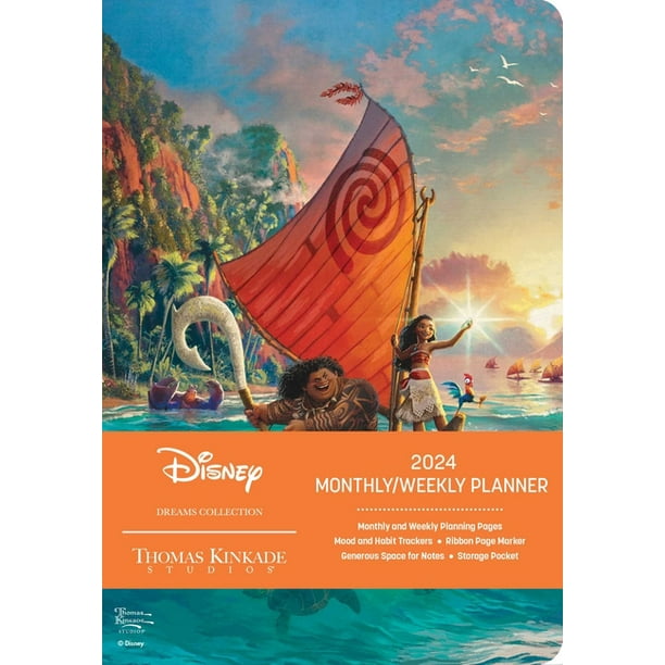 Disney Dreams Collection by Thomas Kinkade Studios 12-Month 2024 ...
