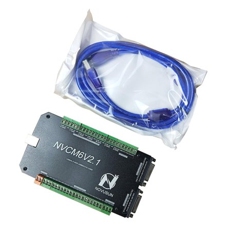 4-Axis USB Controller Card Interface Breakout Board - Control the Motor ...