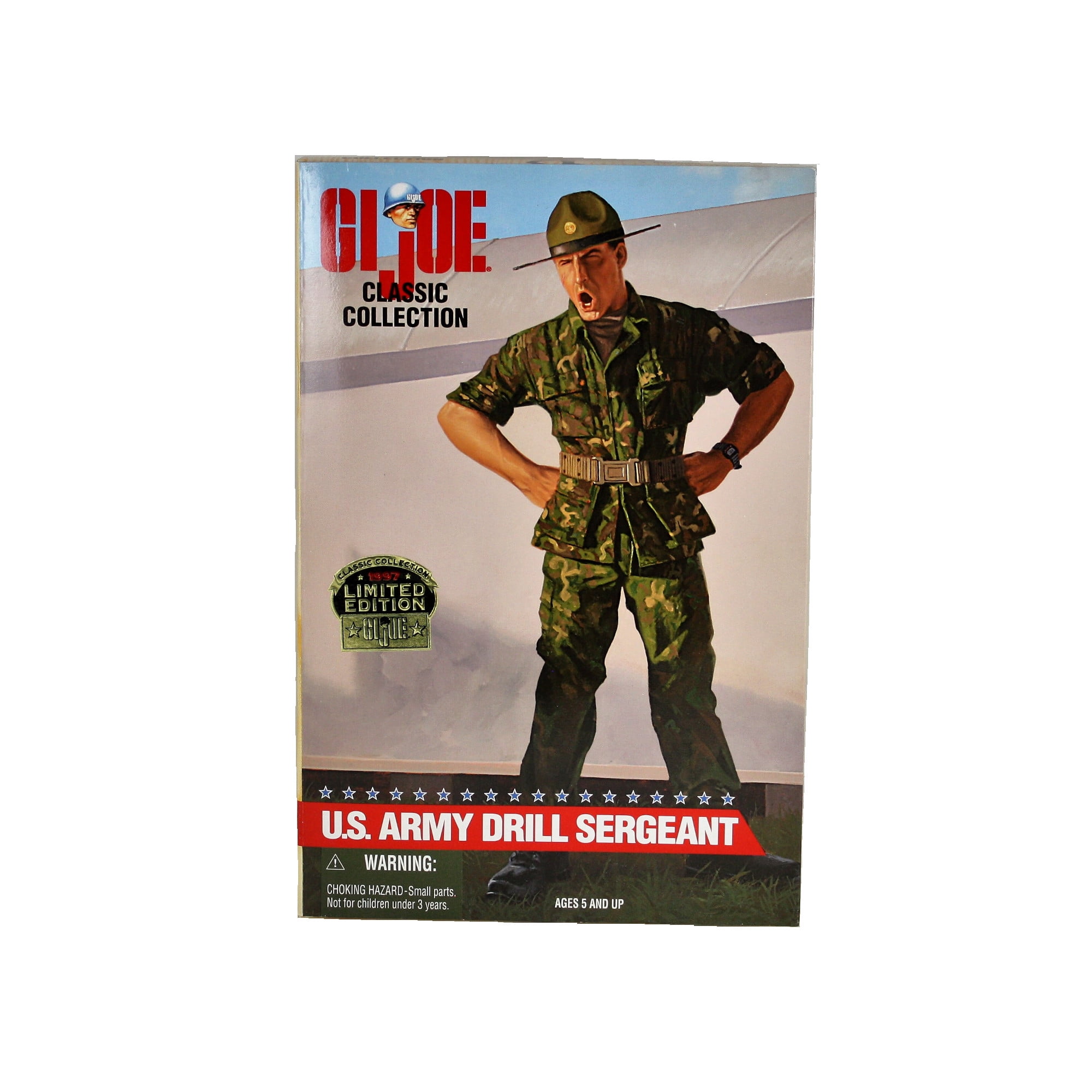G.I. Joe - Classic Collection - U.S. Army Drill Sergent - Walmart.com