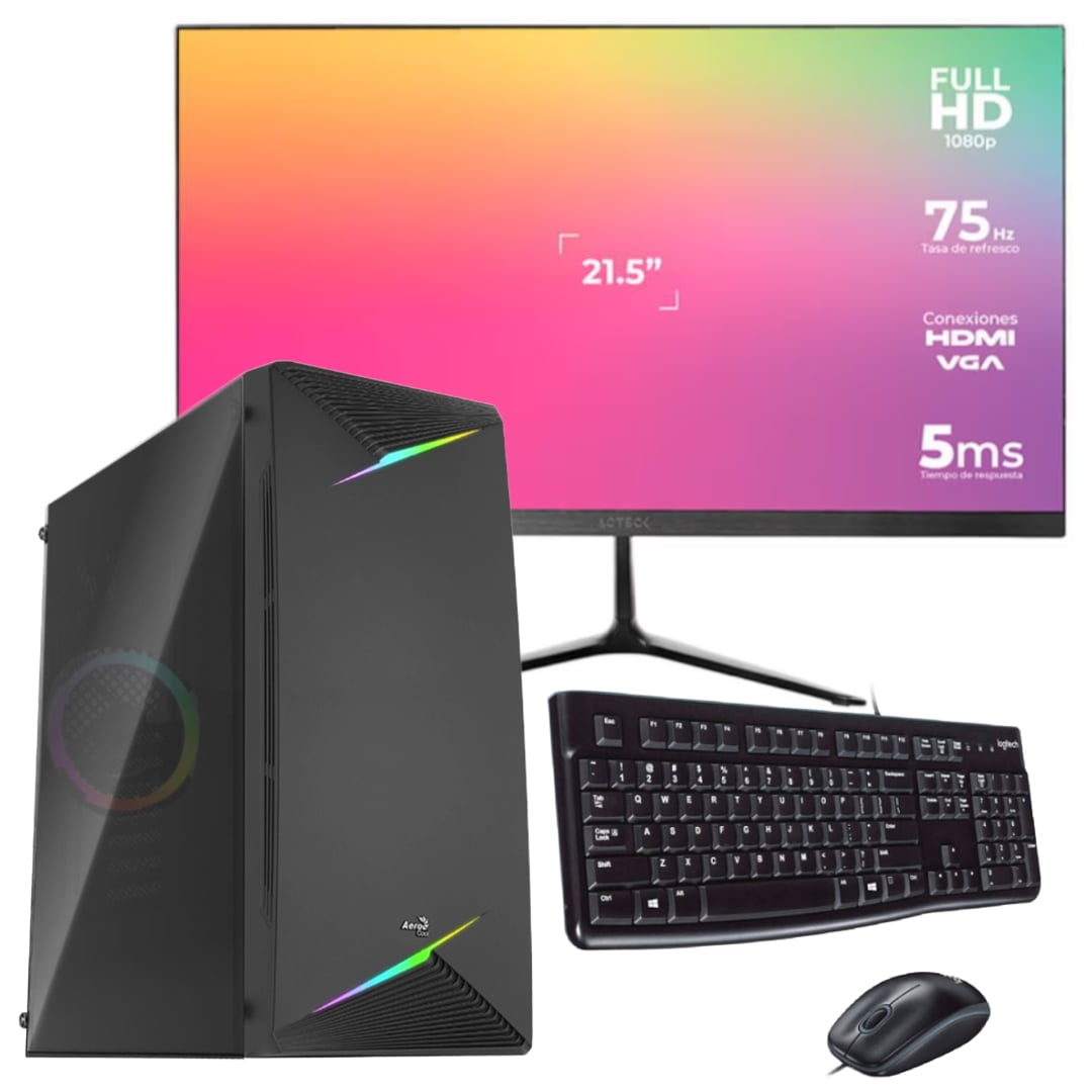 PC Gamer AMD Ryzen 5 5600GT 16GB RAM 480GB SSD Monitor 21.5".. | Bodega ...