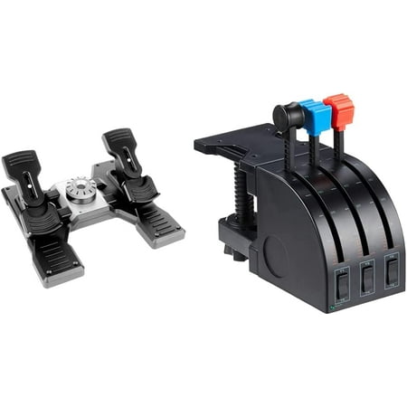 Logitech G Saitek PRO Flight Throttle Quadrant, Professional Simulation ...