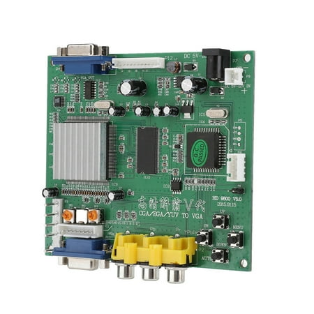 Video Converter Board,Arcade Game RGB/CGA/EGA/YUV to RGB To VGA ...