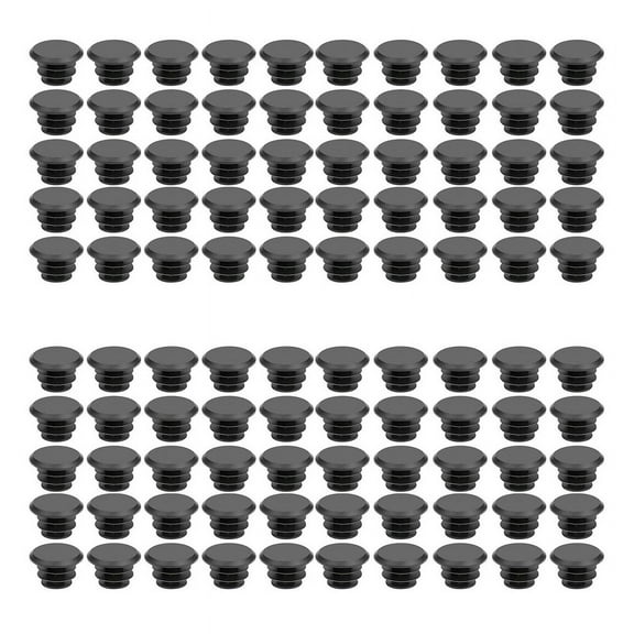 100Pcs Mountain Bike Bar Plugs Road Bicycle Handlebar End Caps Plastic Handle Grip Stoppers ...