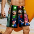 Run Super Mario Men's Board Shorts Swim Trunks Quick Dry Beach Short ...