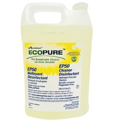 Cleaner-Hydrogen Peroxide Disinfectant, Avmor Ep50, 4L - Walmart.ca