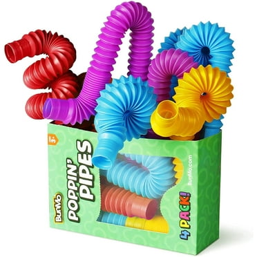 Tangle Jr. Fuzzy, Sensory Toy, Brain Teaser, Fidget Toy, Stress ...