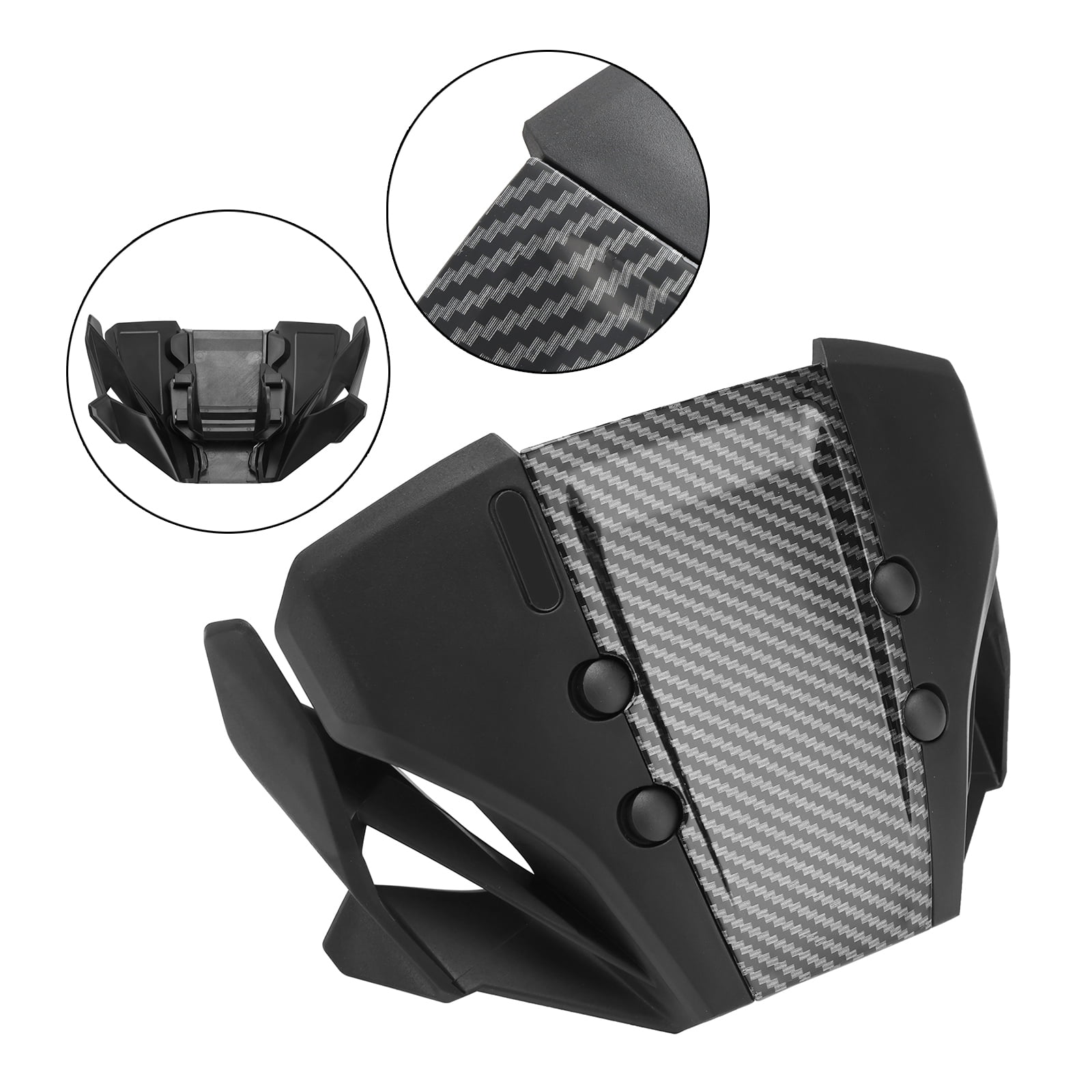 ABS Motorcycle Windshield WindScreen Carbon fit for HONDA CB650R 2019 ...