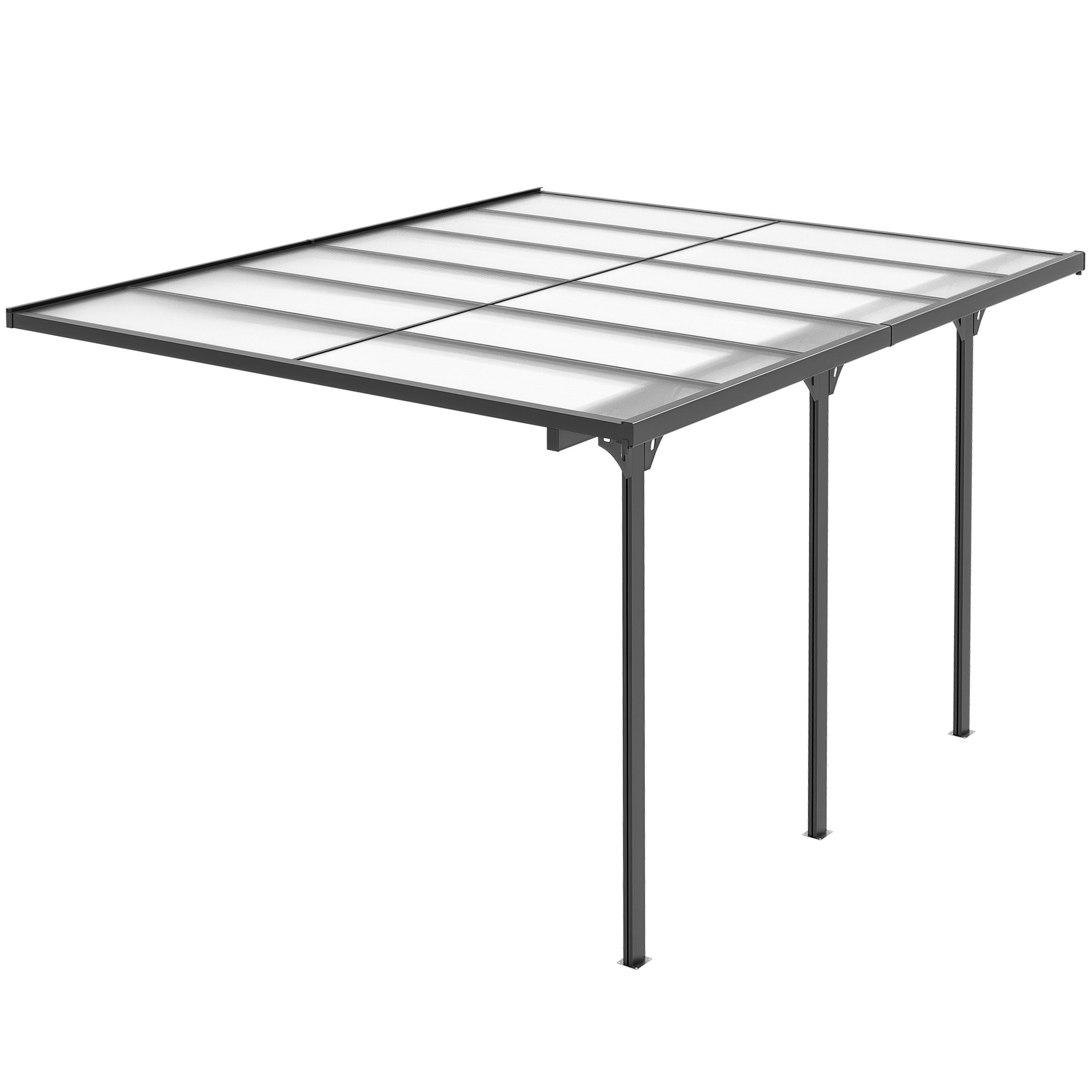Click here for Outsunny 10 X 12 Outdoor Hardtop Pergola Polycarbo... prices