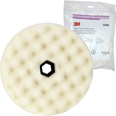 3M 5723 Perfect-It Single Sided Foam Compounding 9 in. Pad (White ...