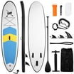 PROMARINE 10' Wide Inflatable SUP with Adjustable Paddle, Carry Bag ...