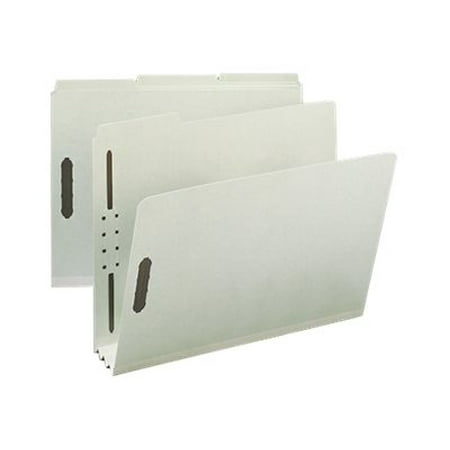 Smead - Flat bar file - expanding - for Letter - tabbed - green/gray ...
