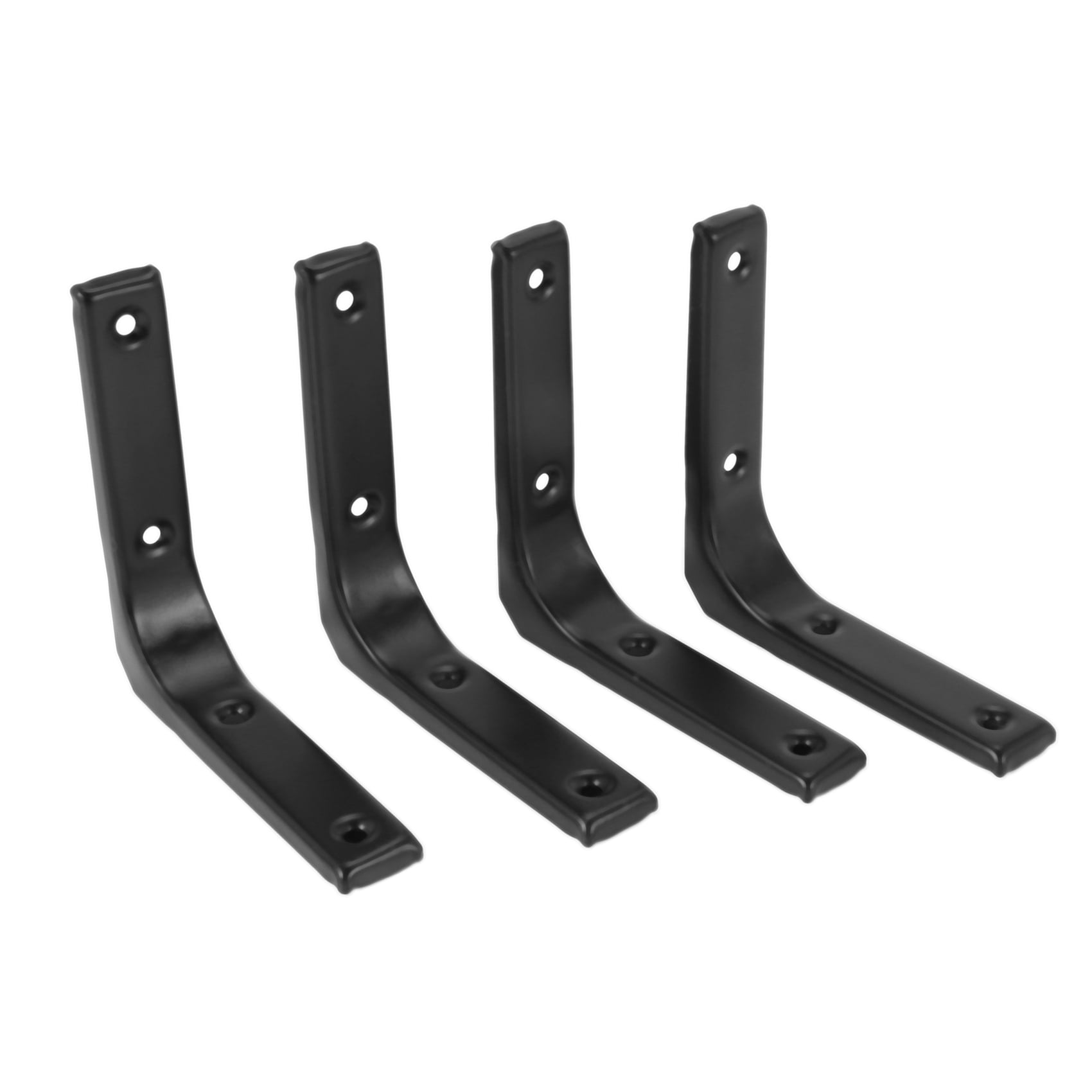 4 PCS Iron Wall Shelf Bracket 4 X 4 Inch Heavy Duty Shelf Support 4-pcs-iron-wall-shelf-bracket-4-x-4-inch-heavy-duty-shelf-support
