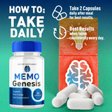 Memo Genesis Advanced Formula Brain Support MemoGenesis Maximum ...