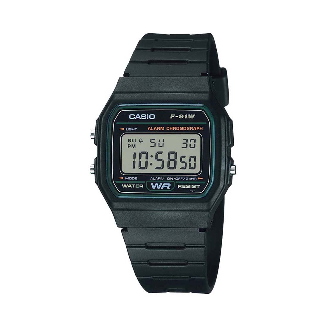 Casio Black Digital Mens Watch F-91W-3HDG - Walmart.com