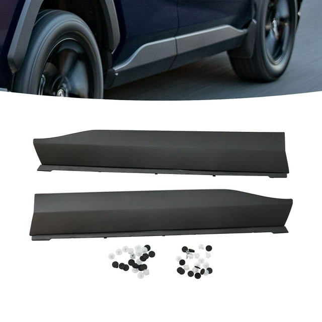 FETCOI Left & Right Front Door Lower Molding Trims for Toyota Rav4 2019 ...
