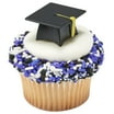 Graduation 3D Grad Hat Cake Topper Decor (12/PKG) | Food-Safe Plastic ...