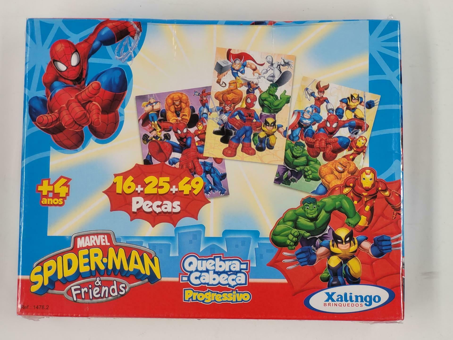 Marvel Spider-Man & Friends 3 Puzzle Set for Ages 4 + - Walmart.com