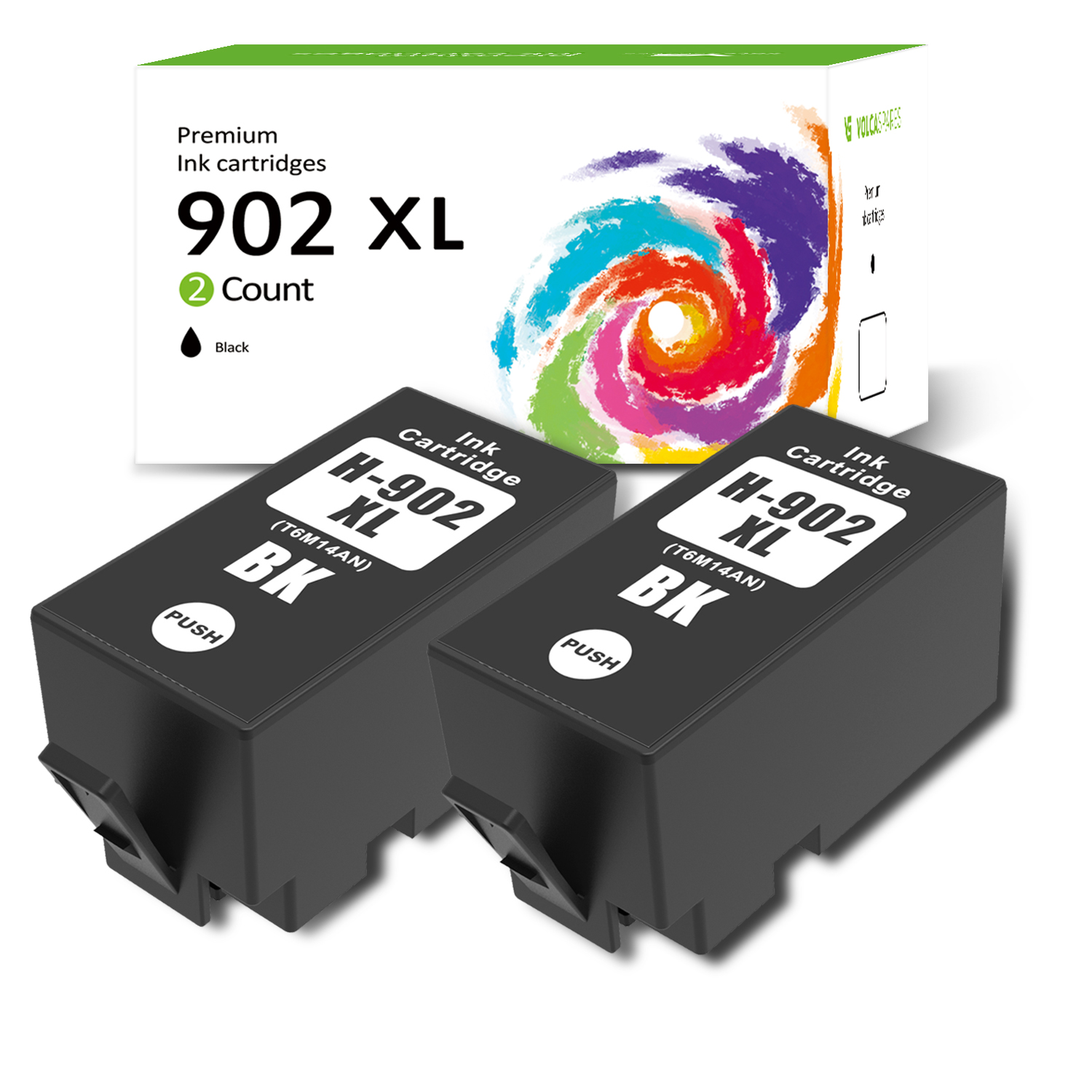 Ink Cartridge Replacement for HP902XL Compatible with OfficeJet 6950 ...