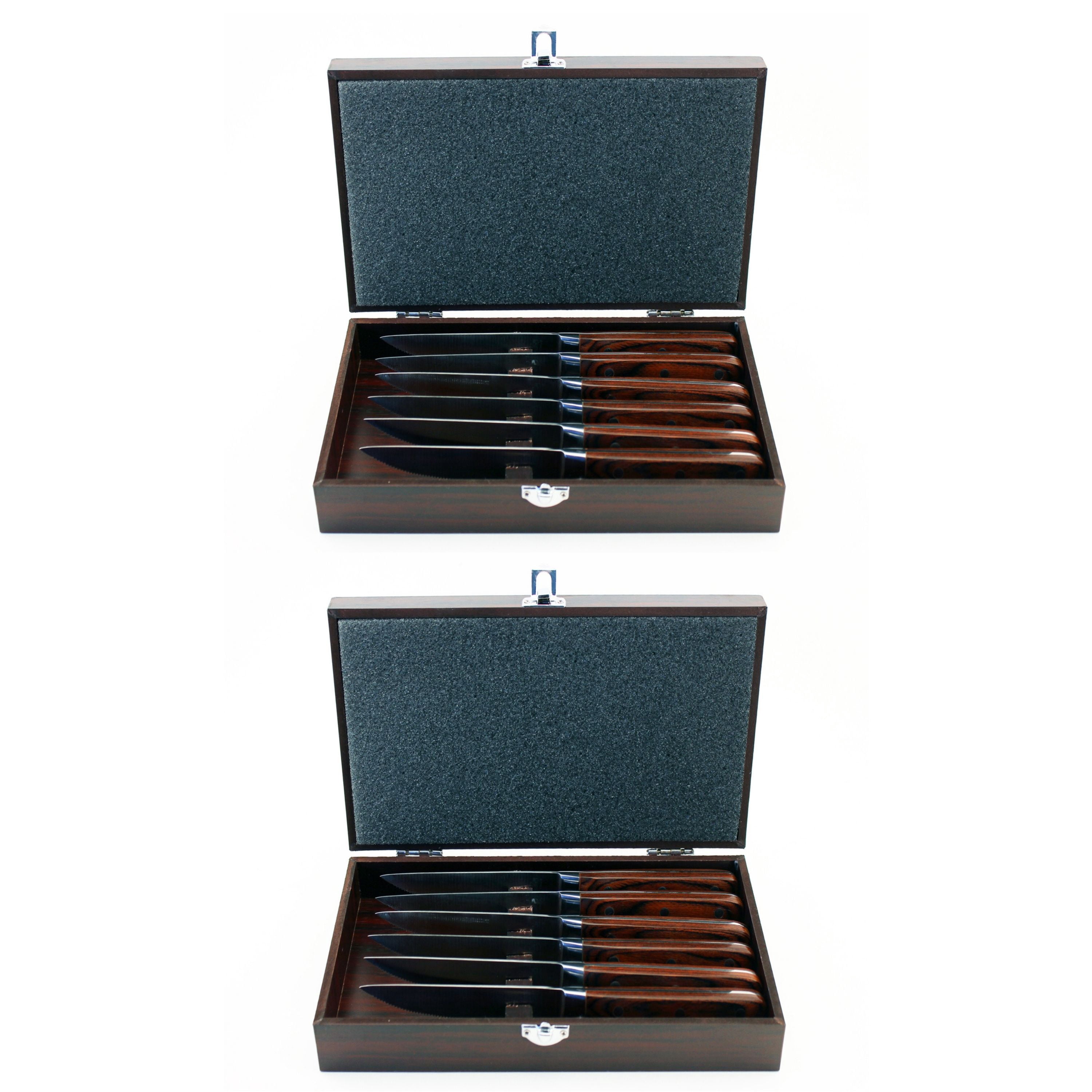 BergHOFF Pakka 14Pc Steak Knife Set with 2x cases - Walmart.com