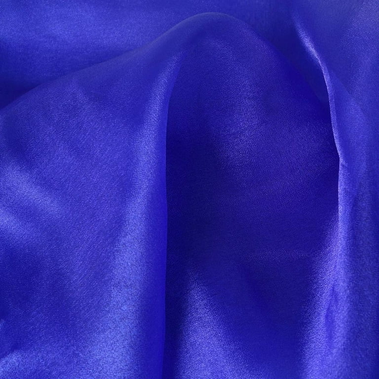 Royal Blue Chiffon Fabric