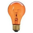 25 Watt A19 Transparent Amber Light Bulb - Walmart.com