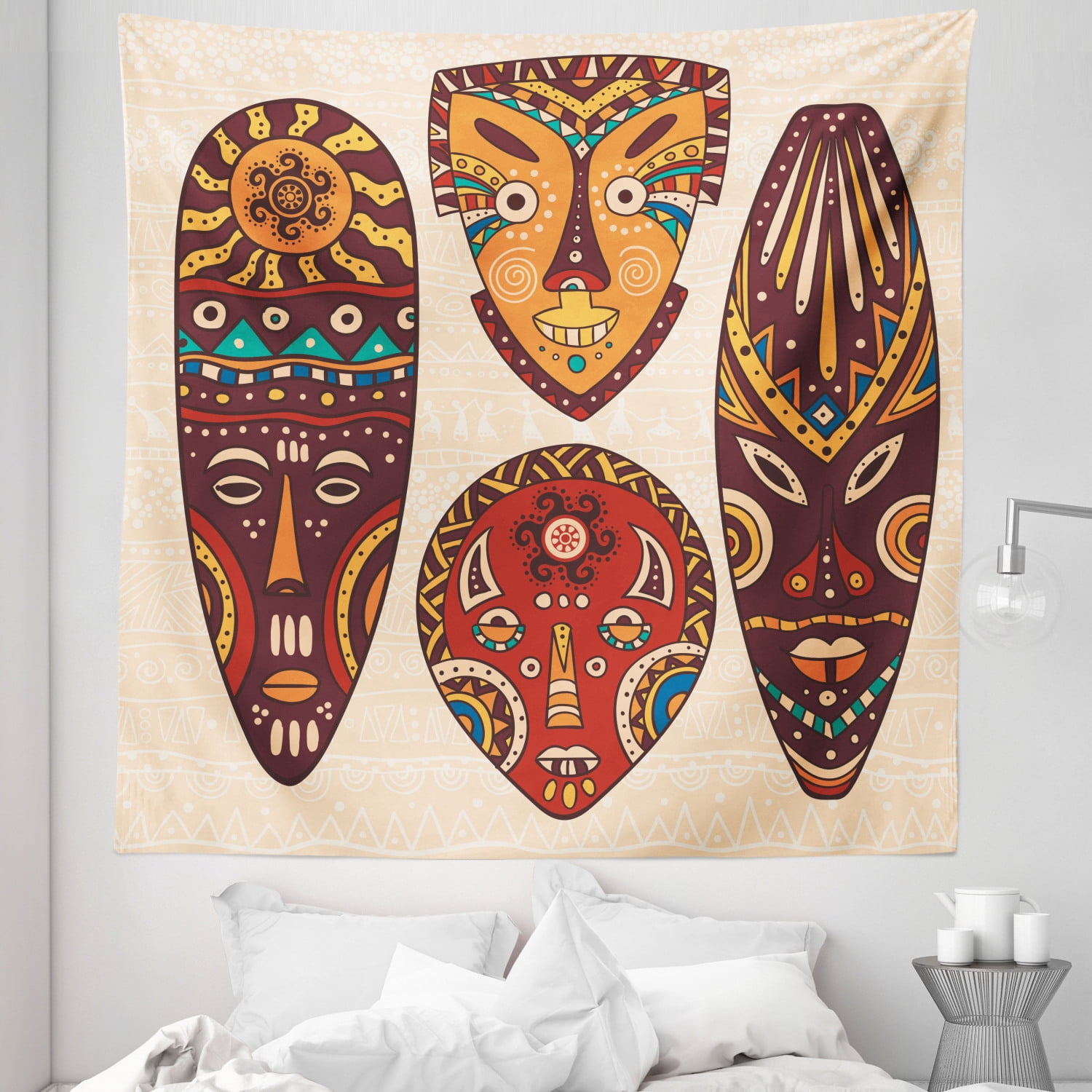 Tribal Tapestry, Folkloric Art Pattern on Accessories Indigenous ...