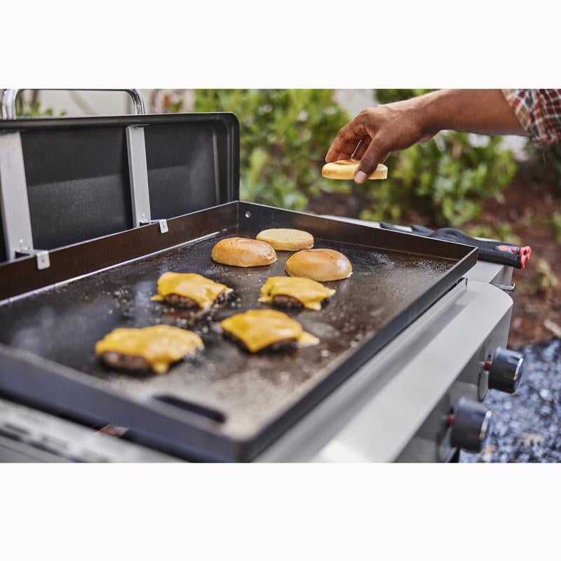 Weber 28in 3 Burner Liquid Propane Outdoor Griddle Black - Walmart.com