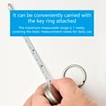 Key Chain Hook Designs Portable Tape Measure with Steel Blade 1M/1.5M ...