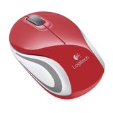 Logitech M187 Wireless Mini Mouse, Red - Walmart.com