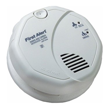 First Alert SCO500B Wireless Smoke and Carbon Monoxide Alarm with Voice ...