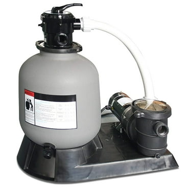 FlowXtreme Pro 22-in 300-lb Sand Filter System for Above-Ground Pools ...