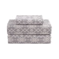 Mainstays 3-Piece Gray Fair Isle Flannel Sheet Set, Twin - Walmart.com
