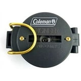 Coleman Compact Lensatic Compass Navigator, Black, Liquid-Filled ...