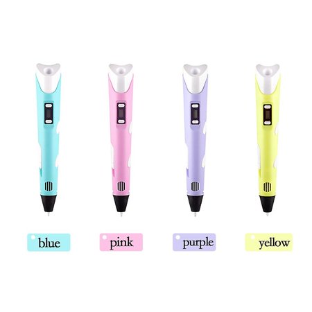 3d Pen Led Screen Diy 3d Printing Pen Pla Filament Creative Toy Gift ...