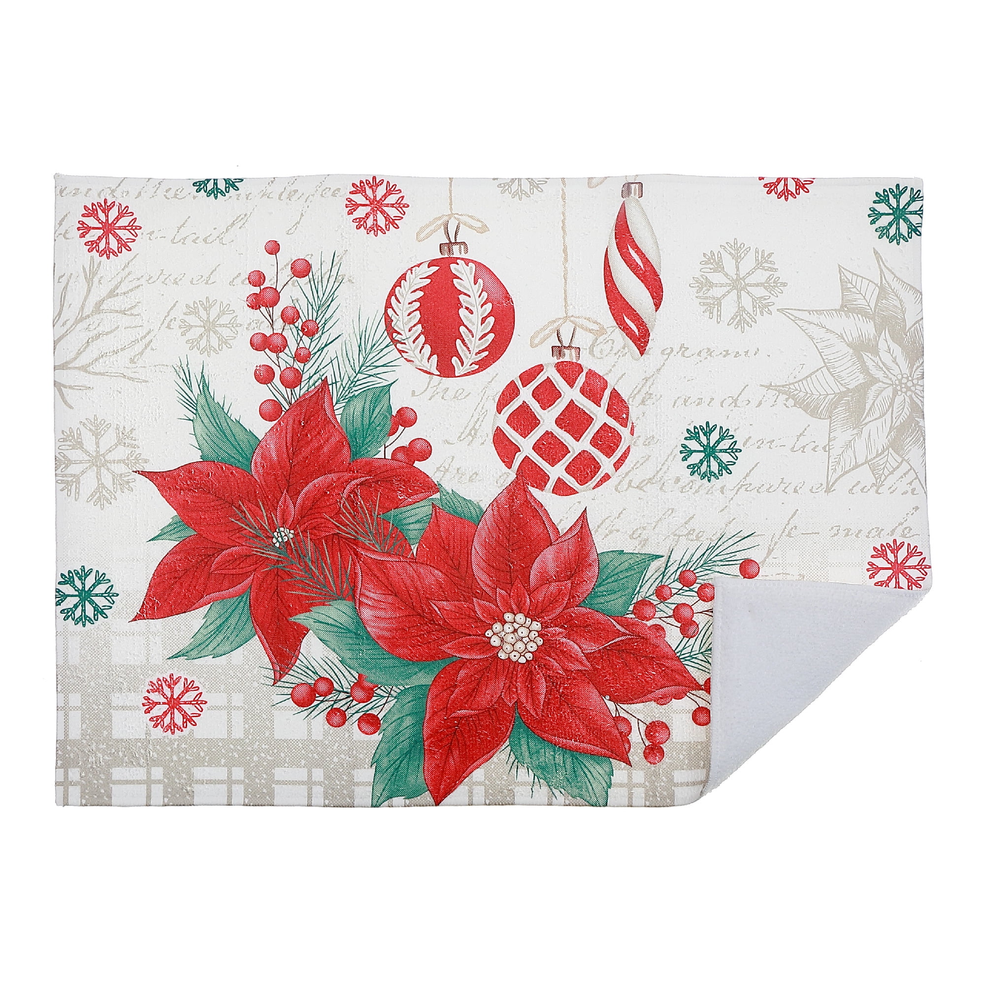 Click here for Ih Casadécor Microfibre Drying Mat (Poinsettia W/... prices