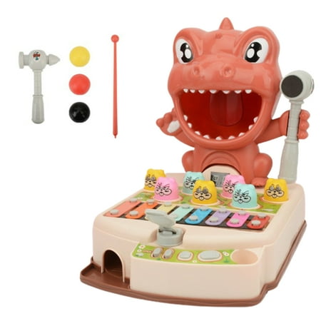 Electric Whack-A-Mole Toy for Kids Multifunctional Toy Dinosaur ...